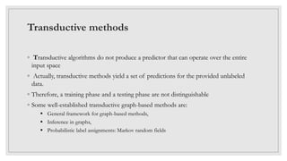 Semi-supervised Learning Survey - 20 years of evaluation | PPTX