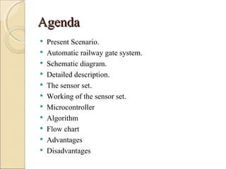 Automatic railway gate control | PPT