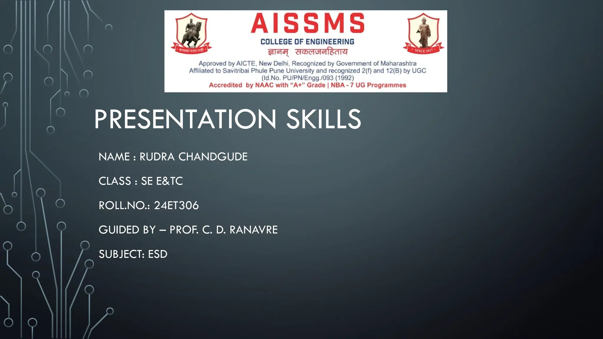 Types of elementary signals presentation | PPT