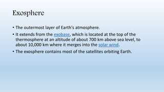 presentation on atmosphere and its composition and Air polution in ppt ...
