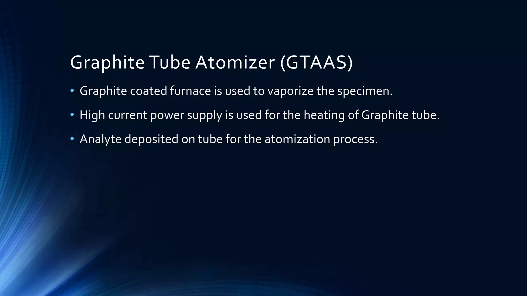 Atomic Absorption Spectroscopy | PPTX