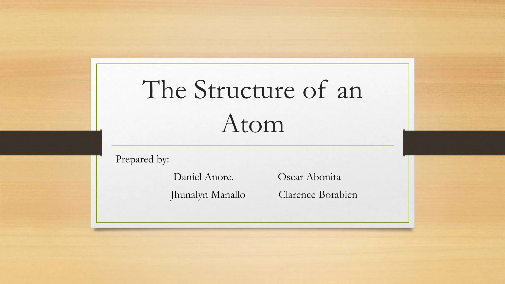Presentation_ATOMIC STRUCTURE.pptxssssss | PPTX
