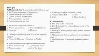 Presentation_ATOMIC STRUCTURE.pptxssssss | PPTX