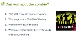 Gender, Agriculture, and Environment: From "Zombie Facts" to Evidence ...