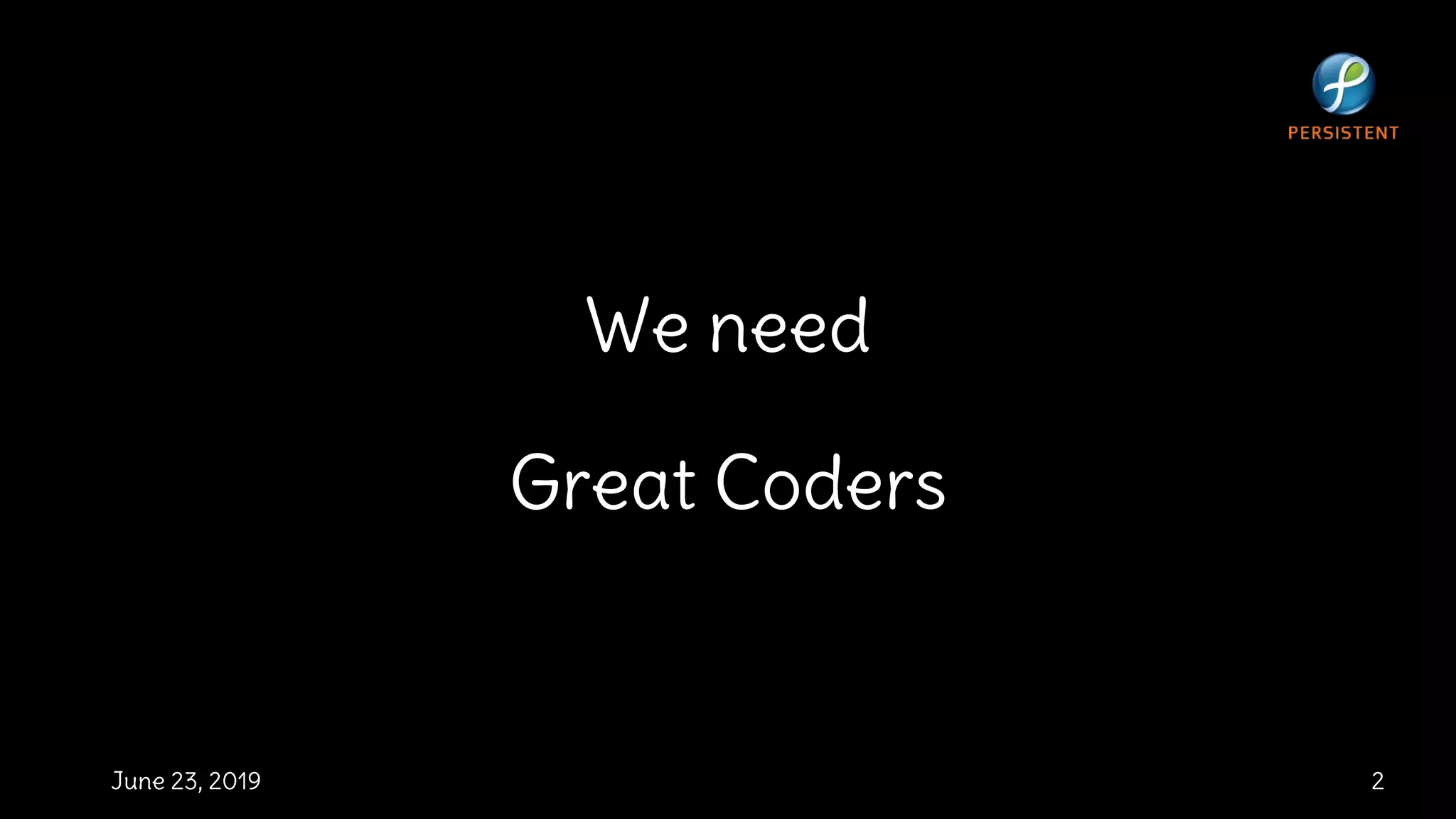 Presentation at the code gladiators finale 2019 | PDF