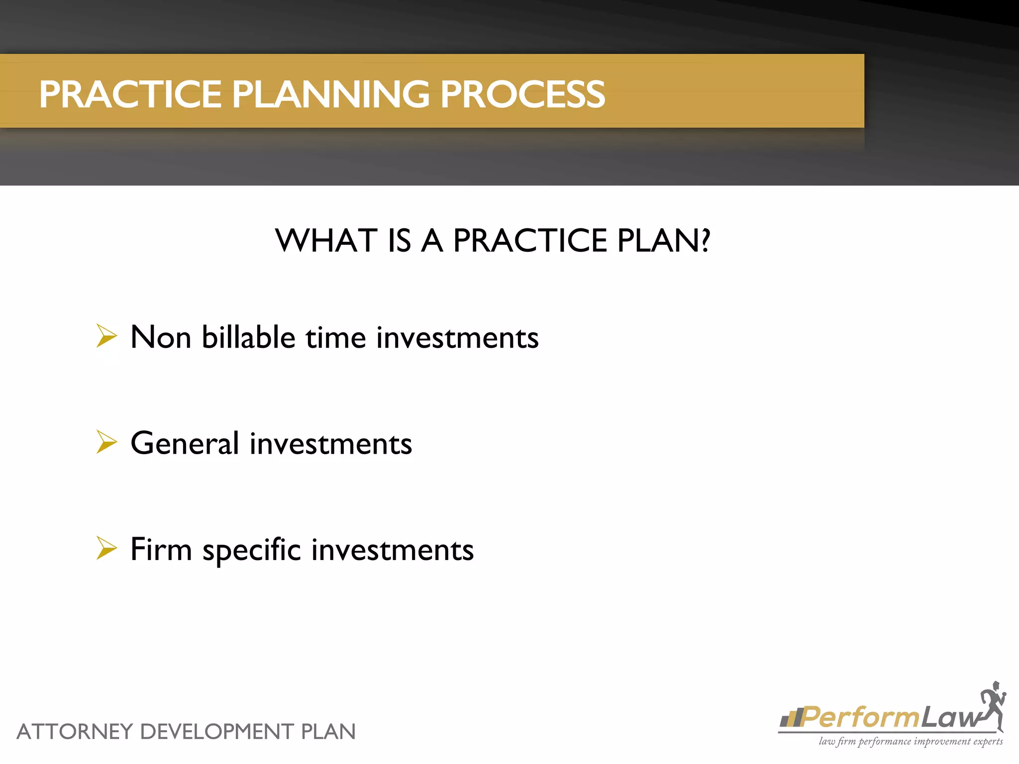 Attorney Development Plan | PDF