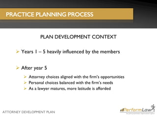 Attorney Development Plan | PDF
