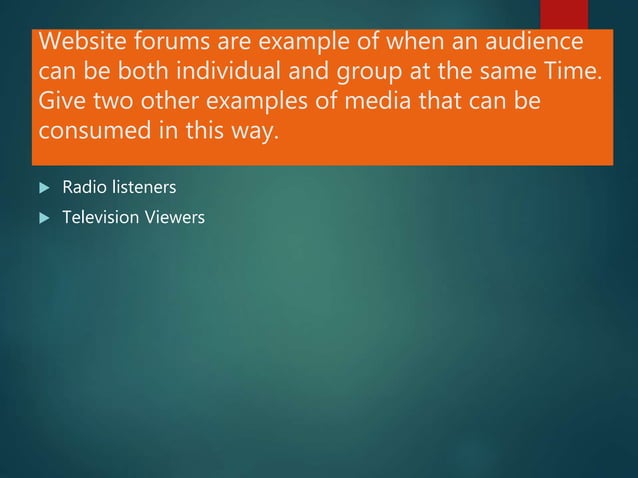 Presentation audience profilling | PPT