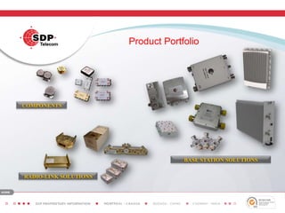 SDP Telecom Corporate Presentation - August 23 2010 | PPTX