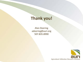 Biomass Opportunities for Agricultural Operations: Feed, Fuel, and ...