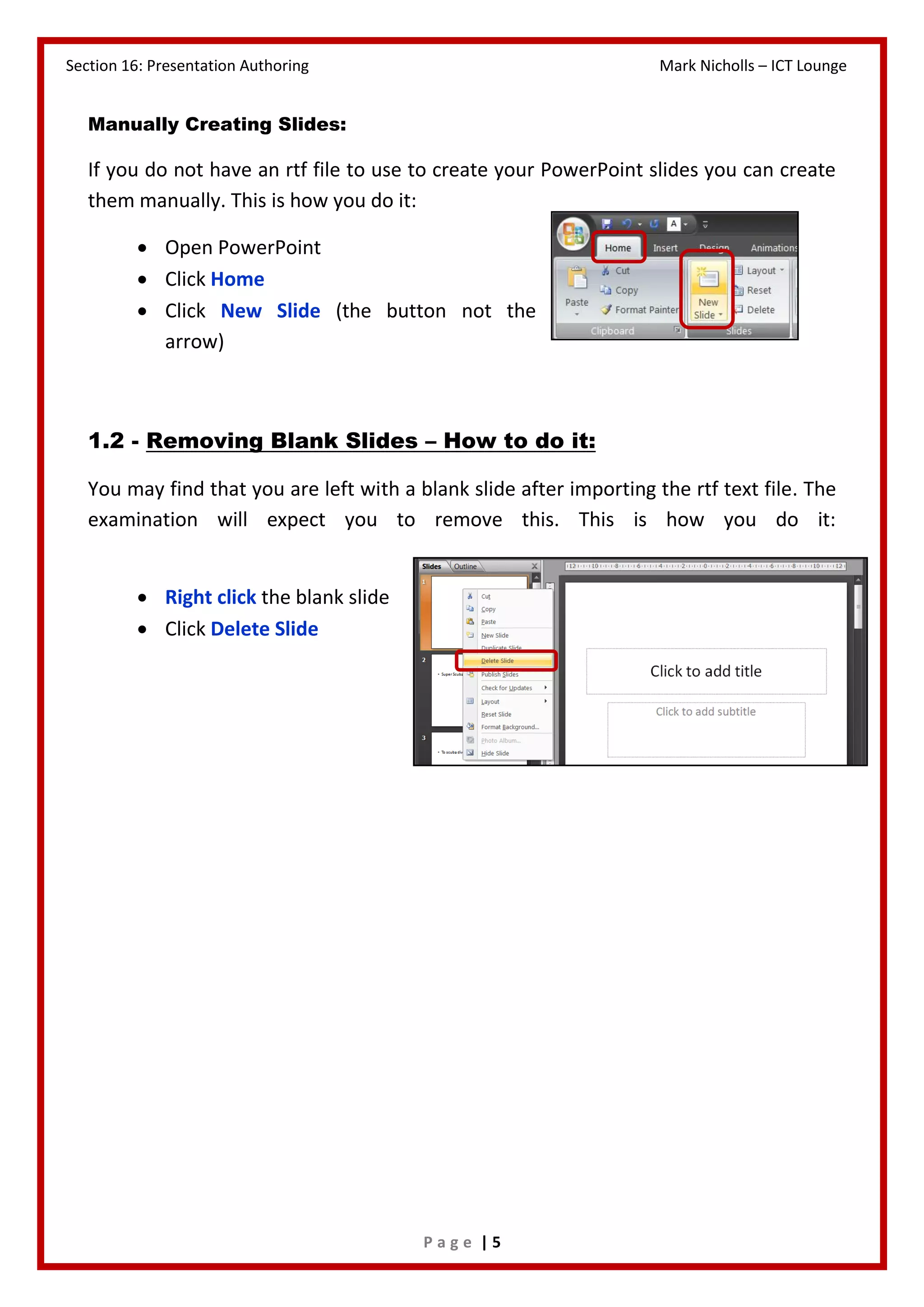 Presentation authoring step_by_step_booklet | PDF