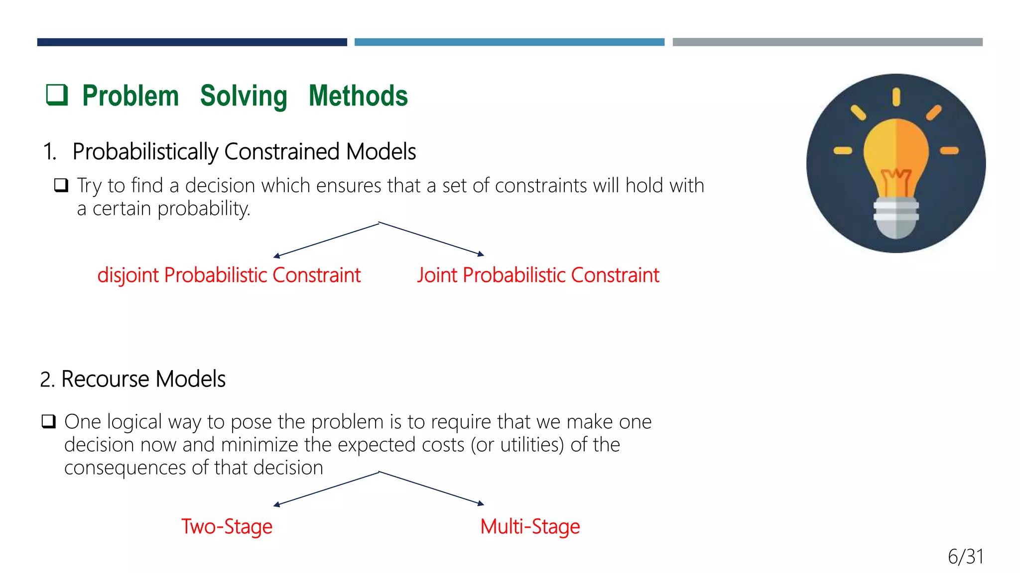 Stochastic Optimization | PPTX