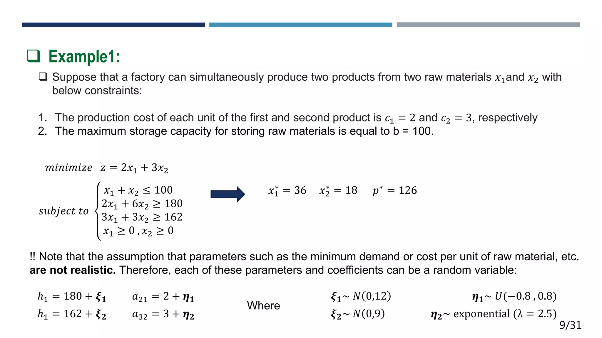 Stochastic Optimization | PPTX