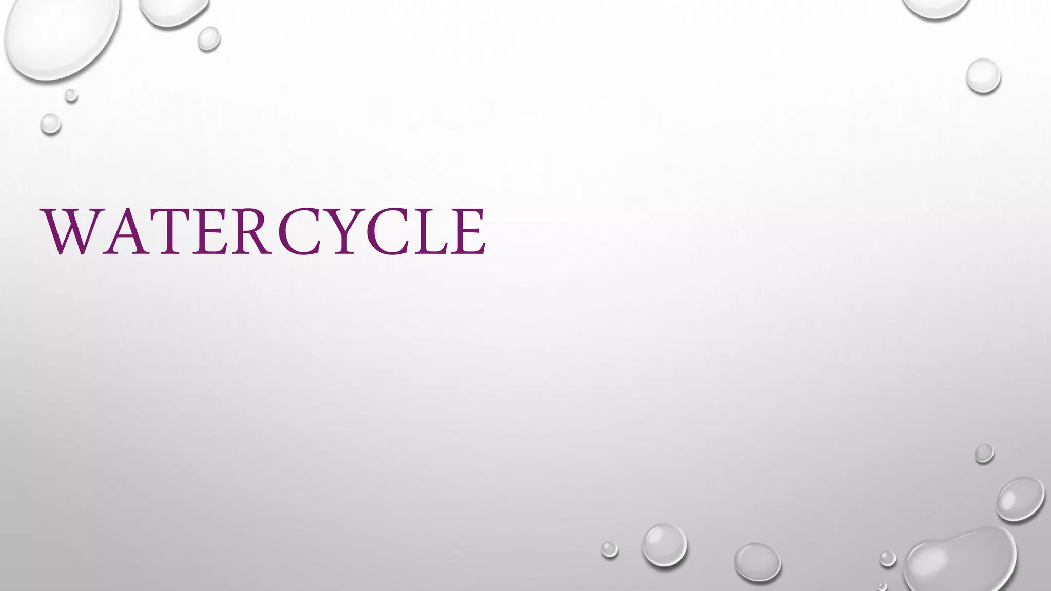watercycle | PPT