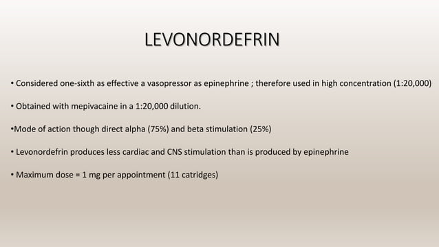 VASOCONSTRICTORS | PPTX | Heart and Cardiovascular Diseases | Diseases ...