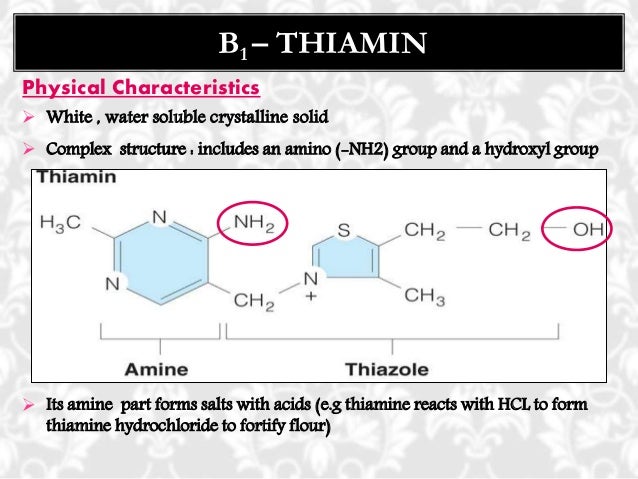 Presentation B1 thiamine
