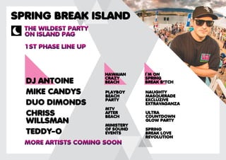 Spring Break Island - festival in Croatia | PPT