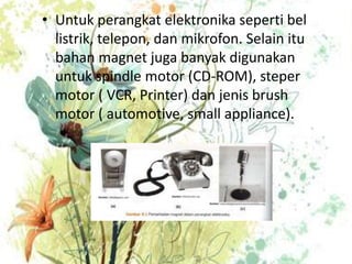 Presentation bahan magnet | PPTX