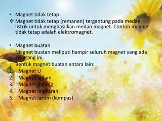 Presentation bahan magnet | PPTX