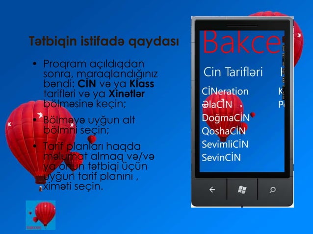 Bakcell App | PPT