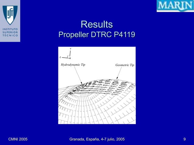 A Study on the Modeling of Marine Propeller Tip Flows Using BEM | PPT