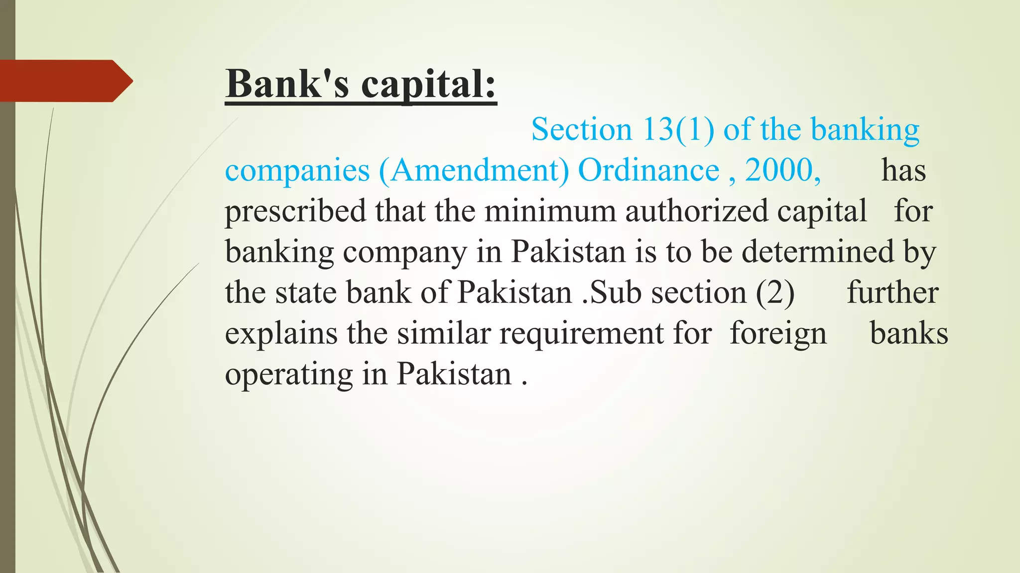 Presentation banking law | PPT