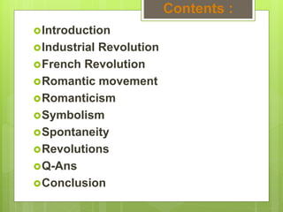 History of Romantic Literature Presented by Legends Group | PPT