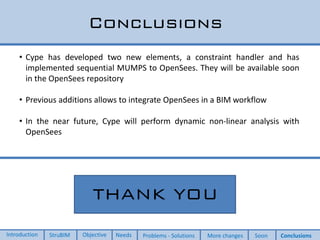 Two new elements to OpenSees | PDF