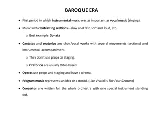 Baroque era presentation | PPT
