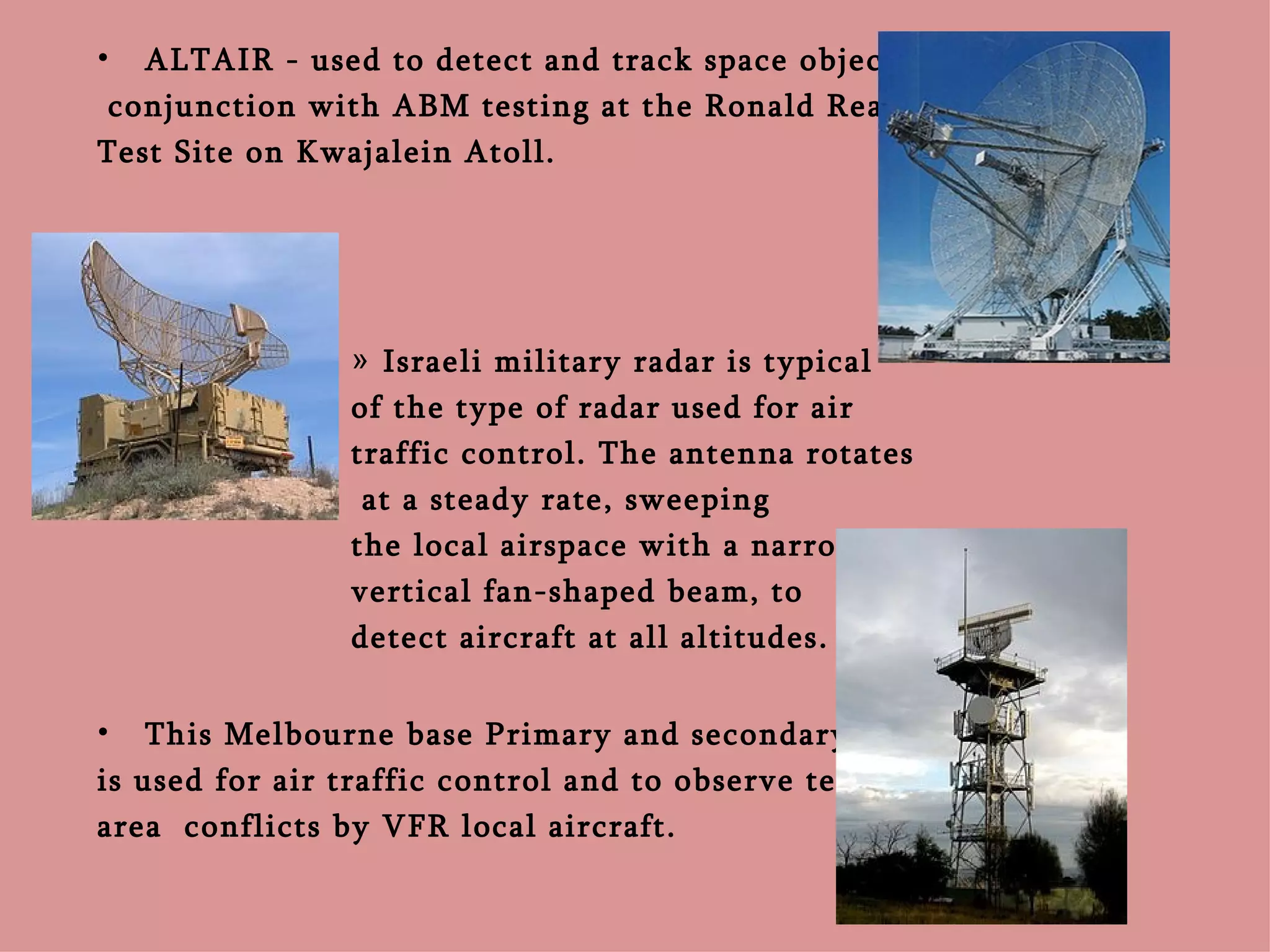 RADAR AND ANTENNA | PPT