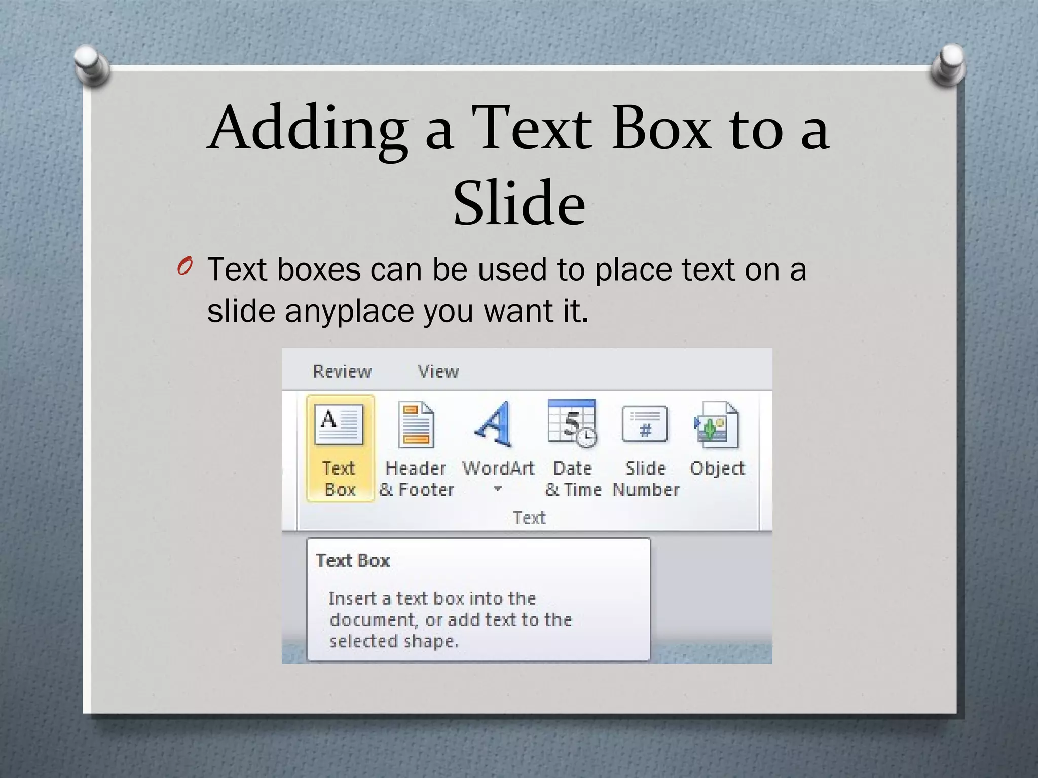Presentation basic formatting | PPT