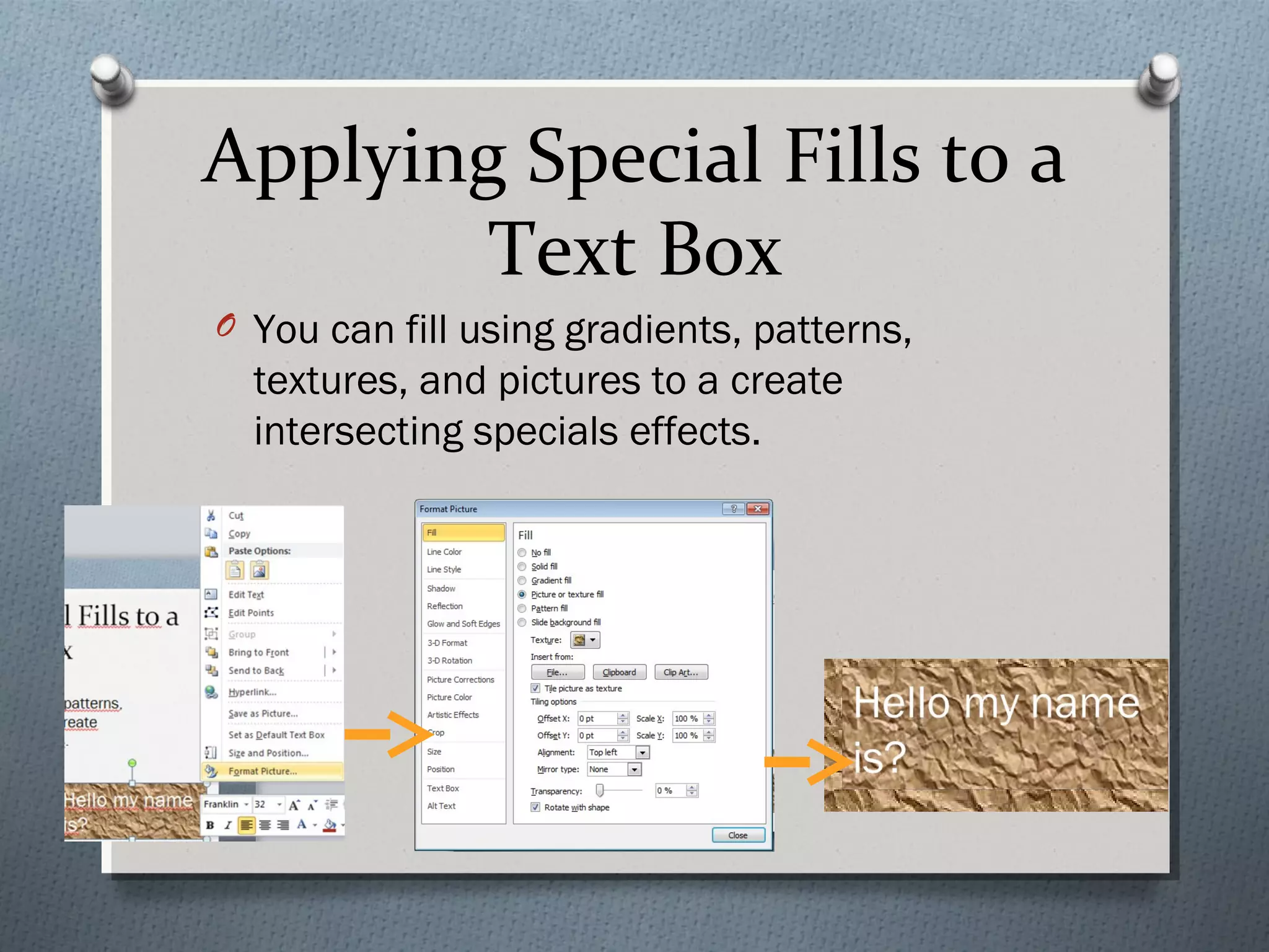 Presentation basic formatting | PPT