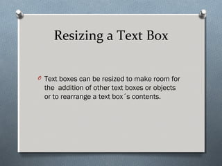 Presentation basic formatting | PPT