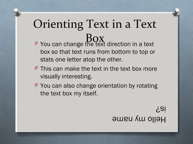 Presentation basic formatting | PPT