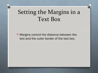 Presentation basic formatting | PPT