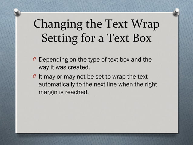 Presentation basic formatting | PPT