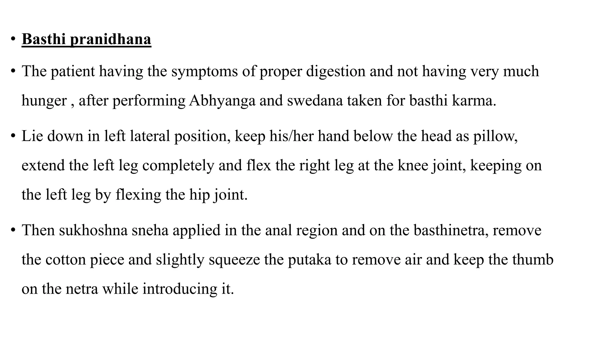 BASTI IN AYURVEDA | PPTX