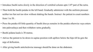 BASTI IN AYURVEDA | PPTX