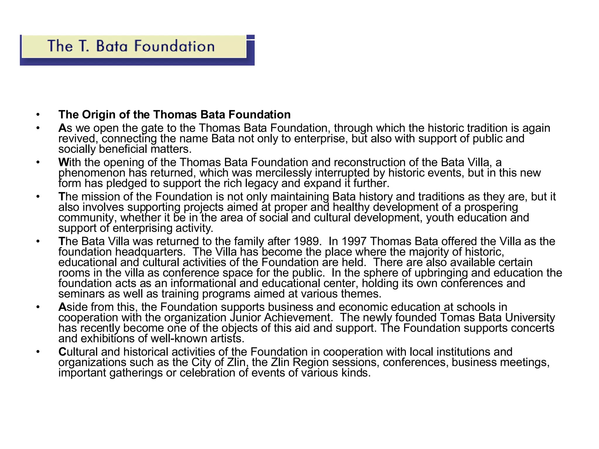 Presentation Bata | PPT
