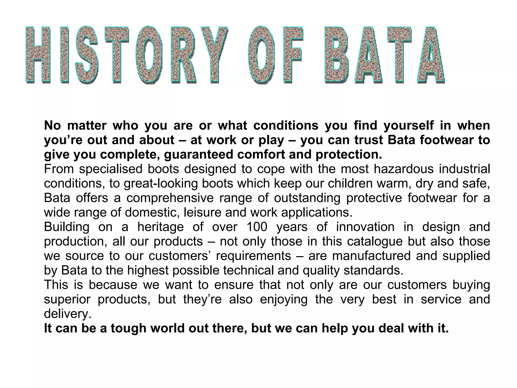 Presentation Bata | PPT
