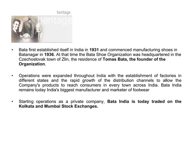 Presentation Bata | PPT