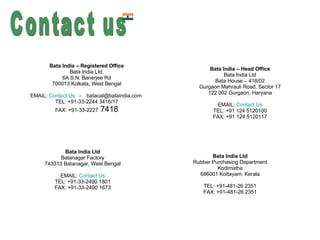 Presentation Bata | PPT