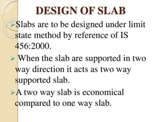 Analysis and design of residential building | PPTX | Civil Engineering ...