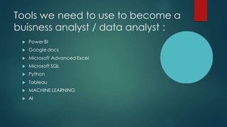 Business analytics | PPTX | Business I.T. | Business