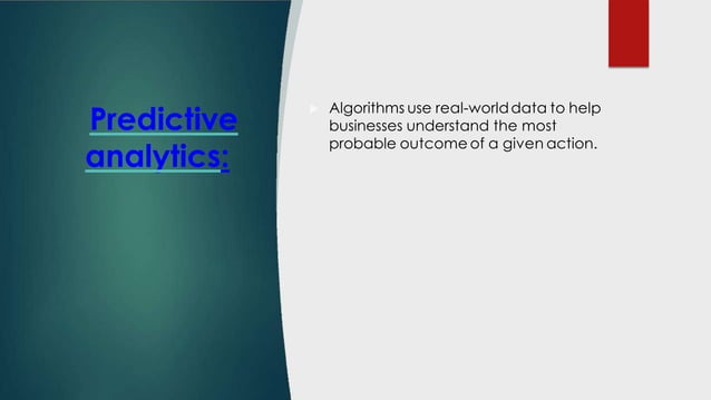 Business analytics | PPT