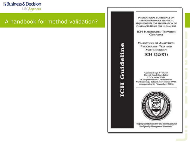 QC Method Validation for Biologicals vs Cell Therapy products (ATMP) | PPT