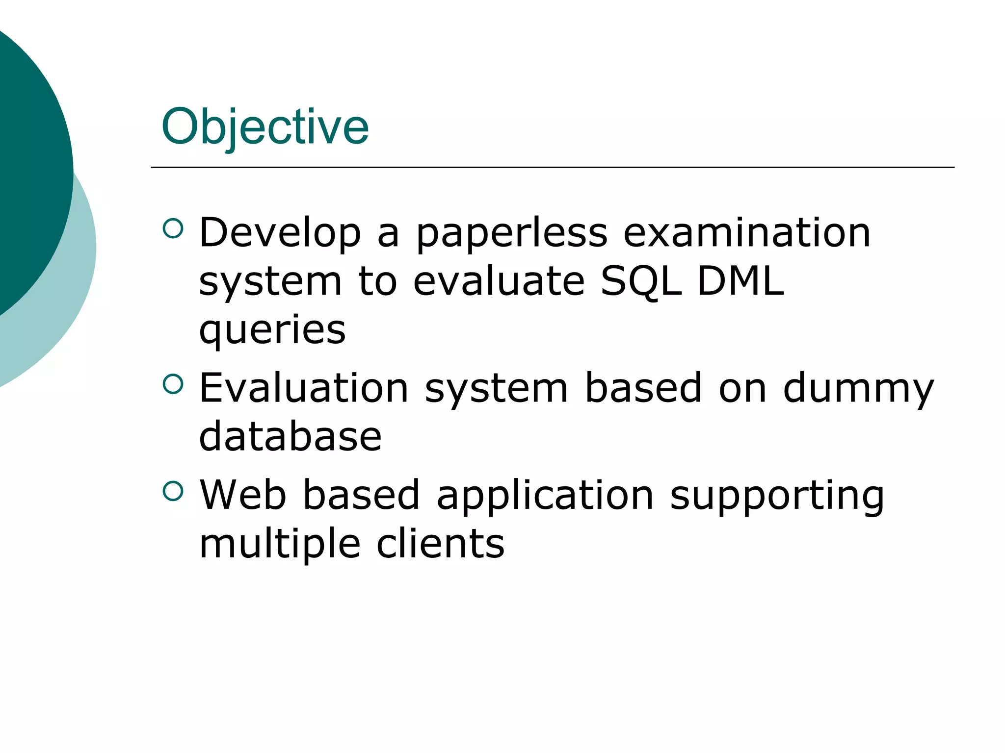 Presentation: Project Preliminary | PPT | Databases | Computer Software and Applications