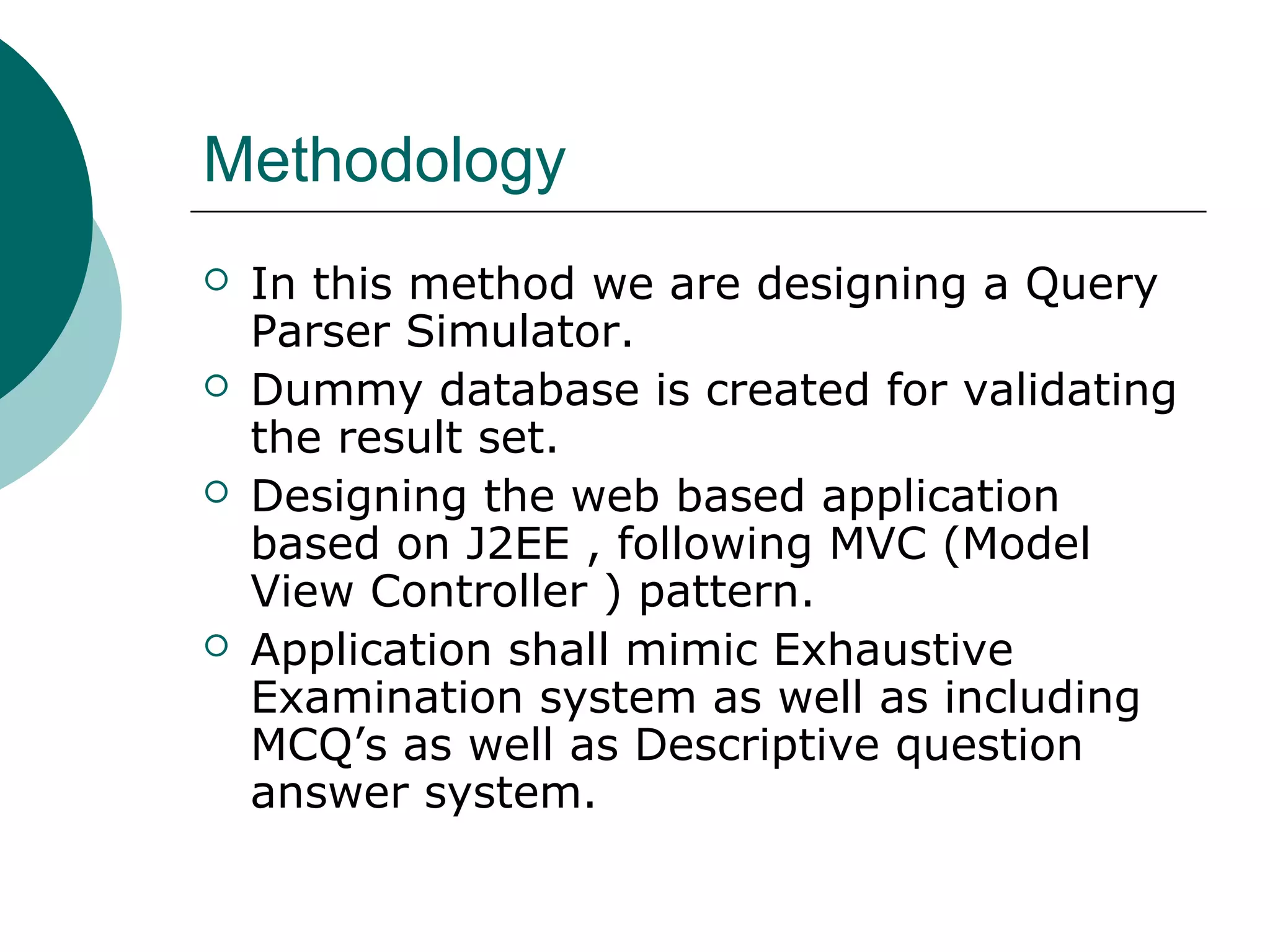 Presentation: Project Preliminary | PPT | Databases | Computer Software and Applications