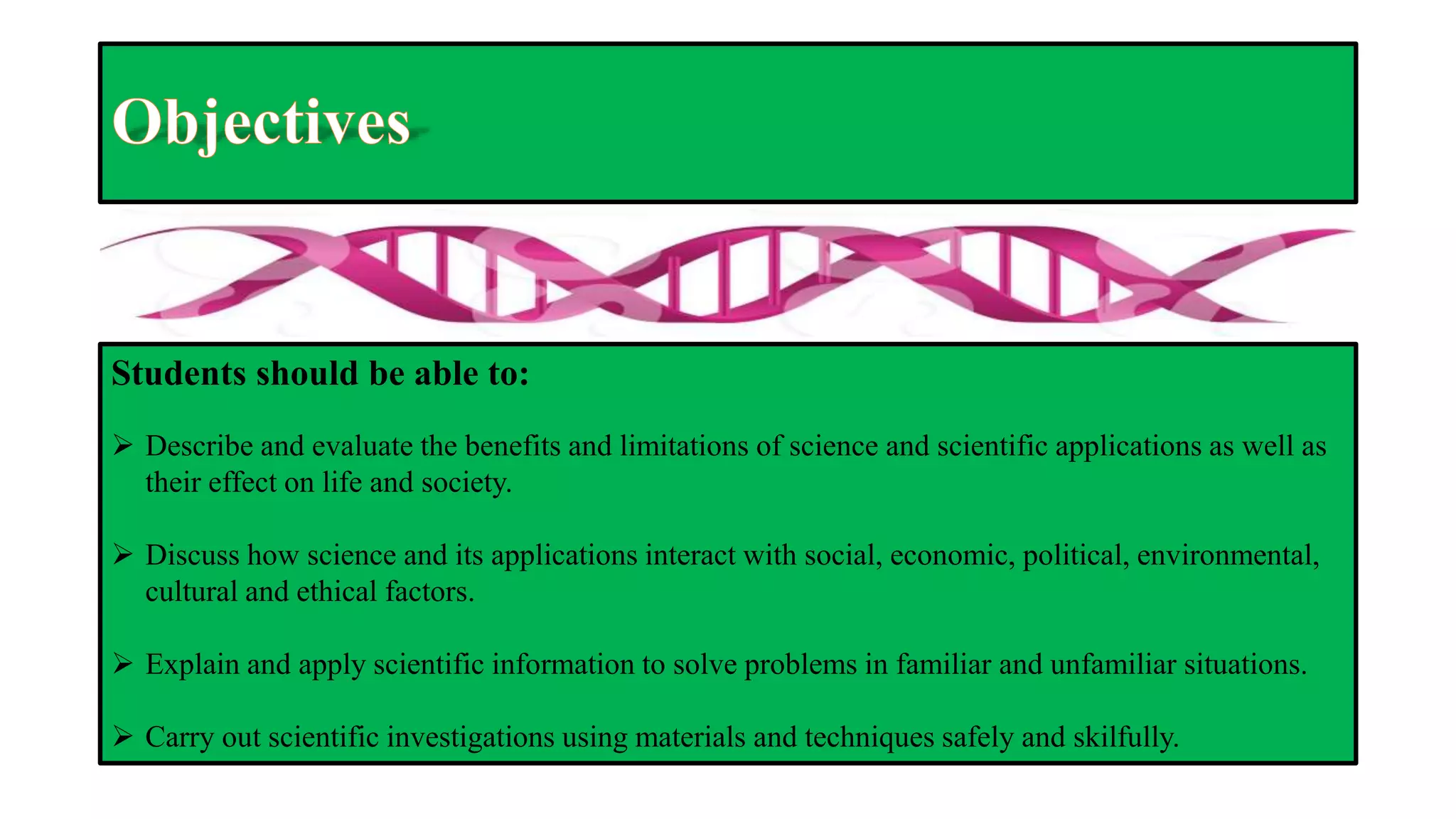 power point on "Science in day to day life" | PPTX