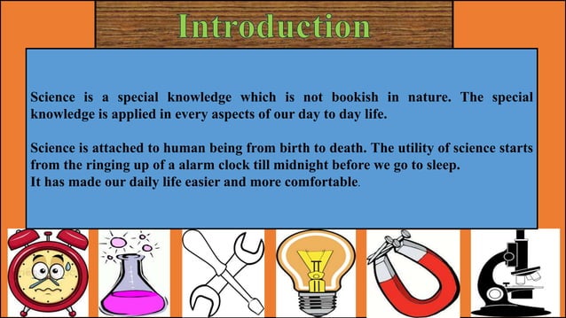 power point on "Science in day to day life" | PPTX | Cooking | Food & Drink